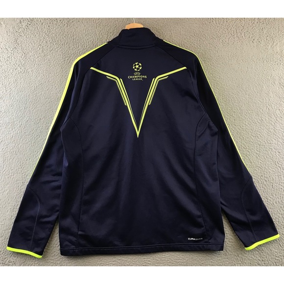 adidas | Shirts | Adidas Uefa Champions League Mock Neck Long Sleeve ...
